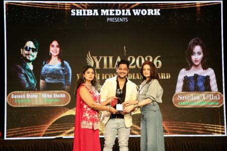 Azhar Hussain Cinema Director Honoured at Youth Icon Indian Award 2026 ...